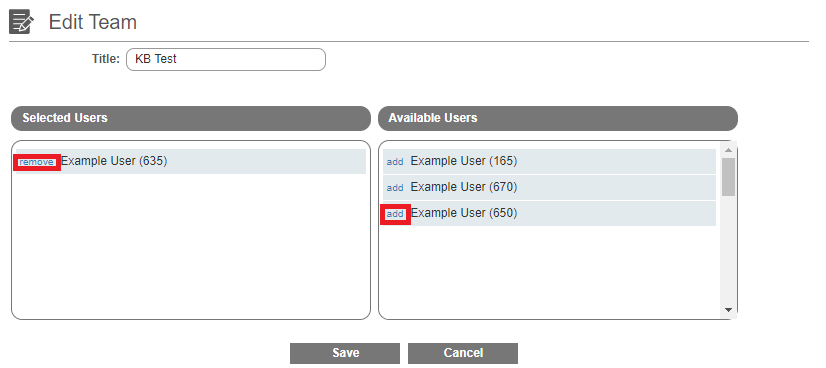 Managing Teams in 1stream - 1Stream
